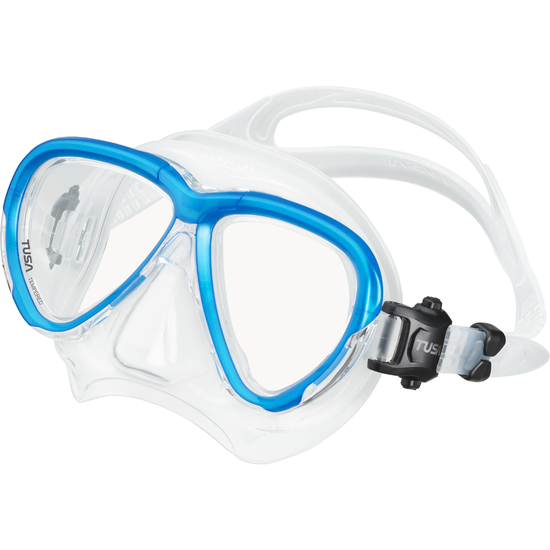 Tusa Intega - Clear, Fishtail Blue – SeaVision USA